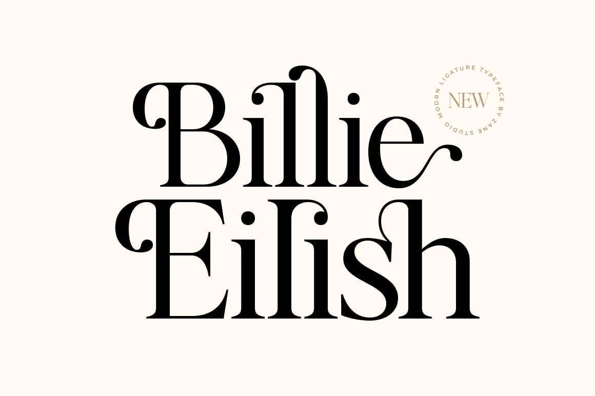 Billie Eilish Font - Cool Fonts Guru