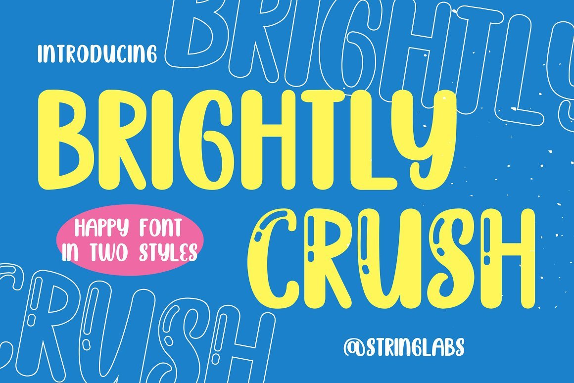 Brightly Crush Font - Cool Fonts Guru