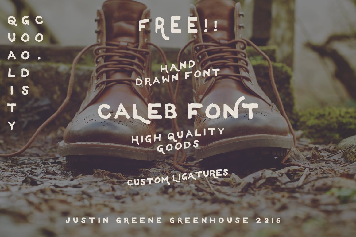 Caleb Font - Cool Fonts Guru