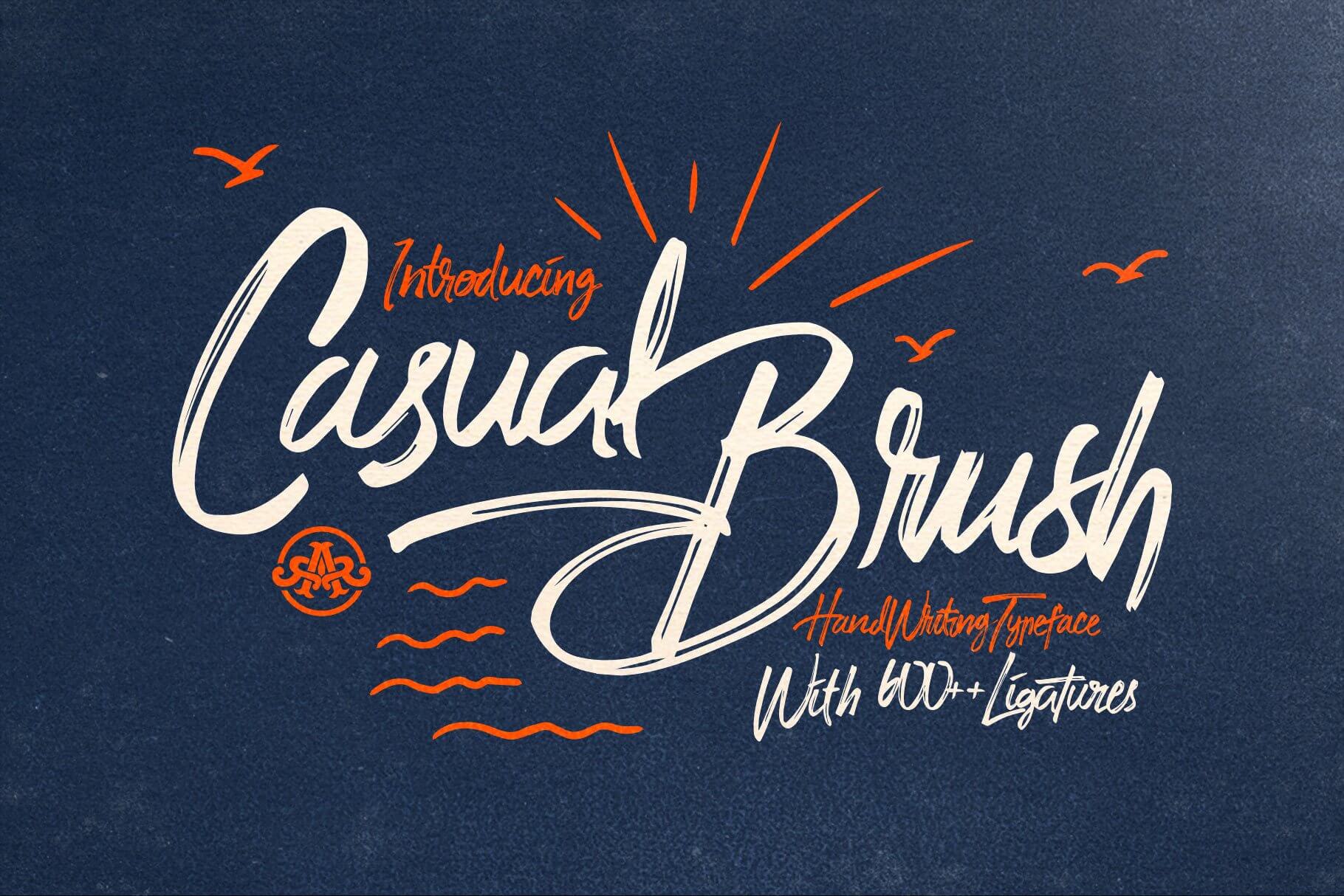 Casual Brush Font - Cool Fonts Guru