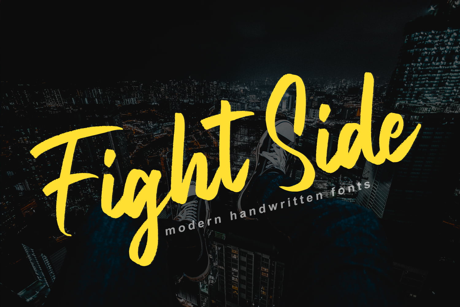 Fight Side Font - Cool Fonts Guru