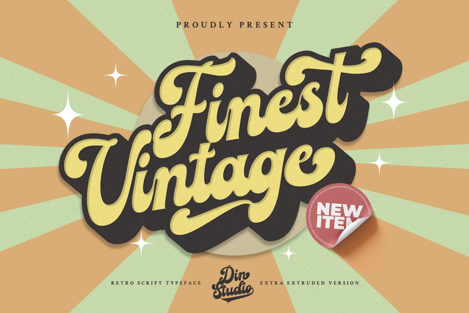 Finest Vintage Font - Cool Fonts Guru