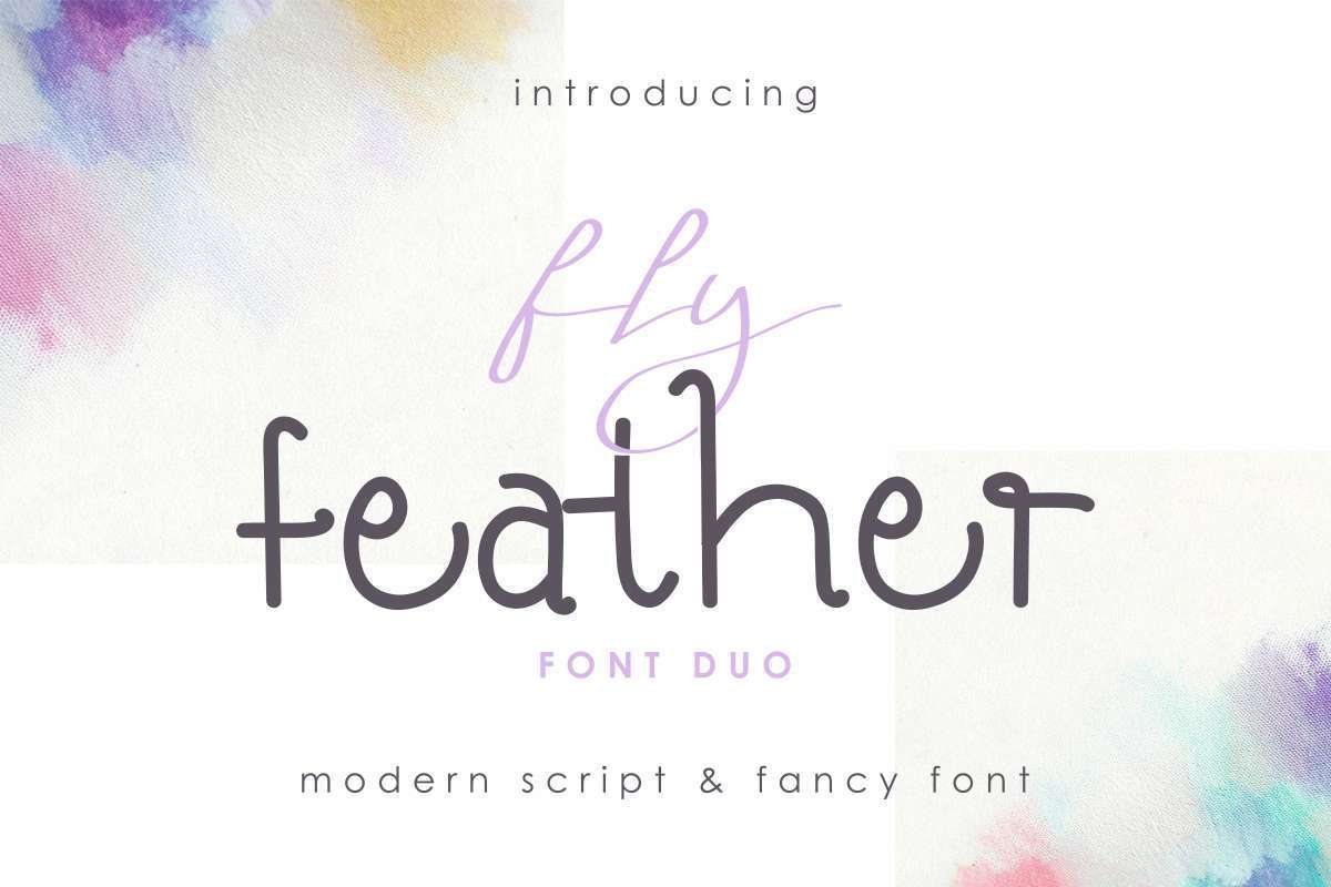 Fly Feather Font - Cool Fonts Guru