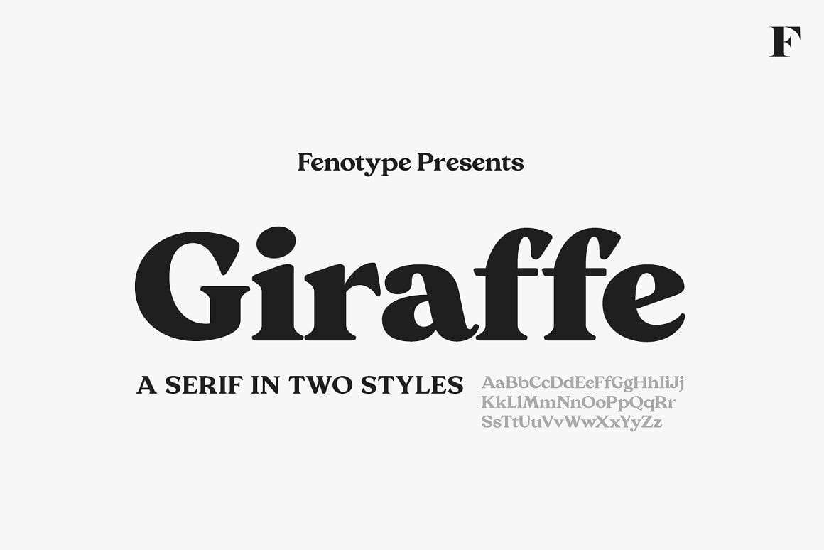 Giraffe Font - Cool Fonts Guru