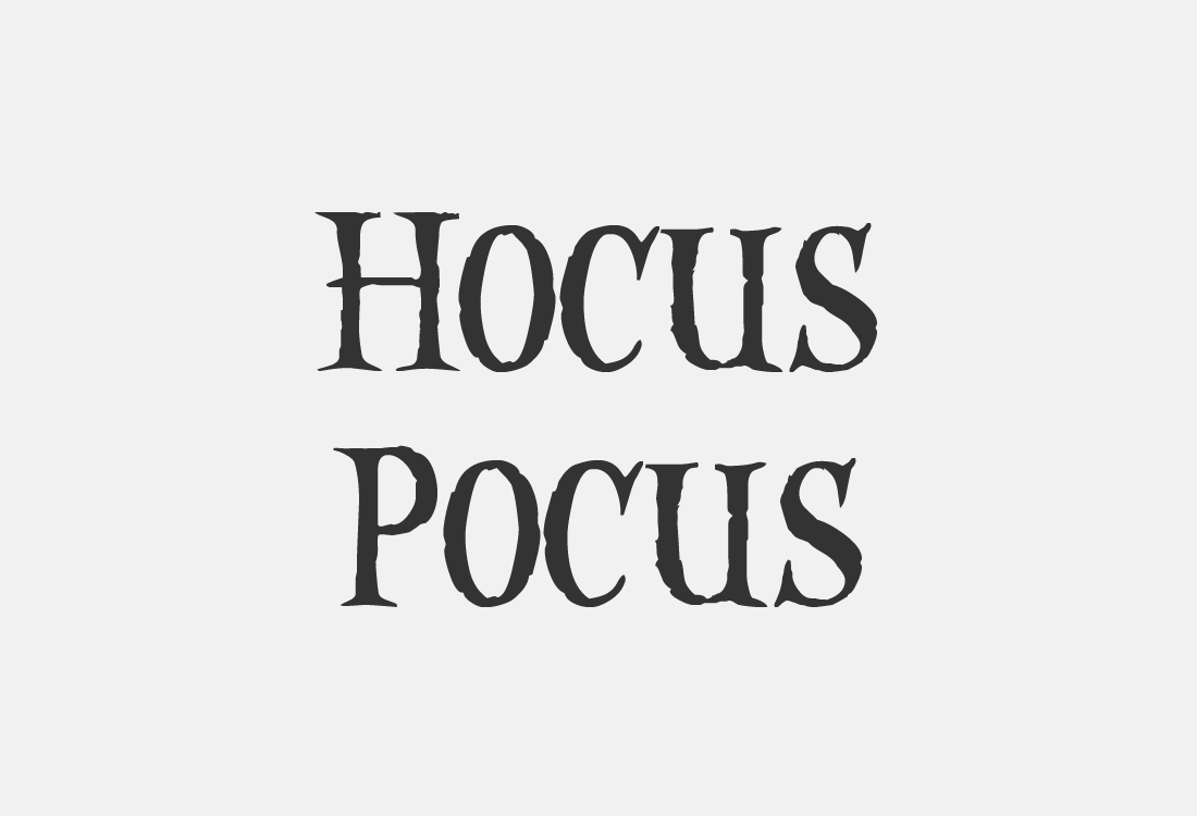 Hocus Pocus Font - Cool Fonts Guru