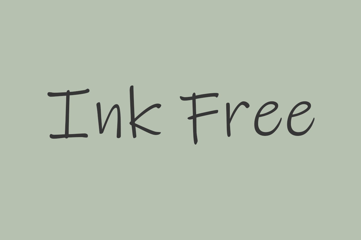 Ink Font - Cool Fonts Guru