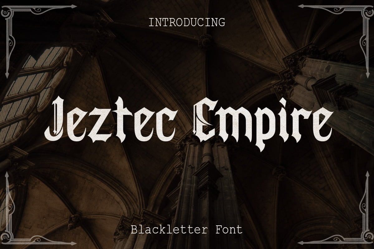 Jeztec Empire Font - Cool Fonts Guru