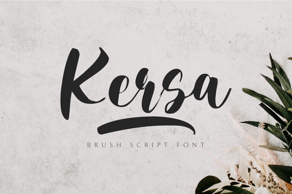 Kersa Font - Cool Fonts Guru