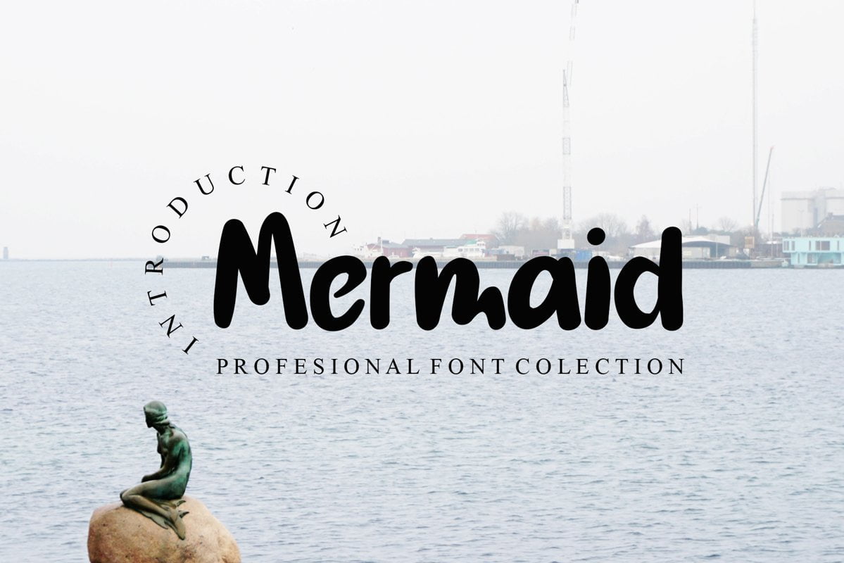 Mermaid Font - Cool Fonts Guru