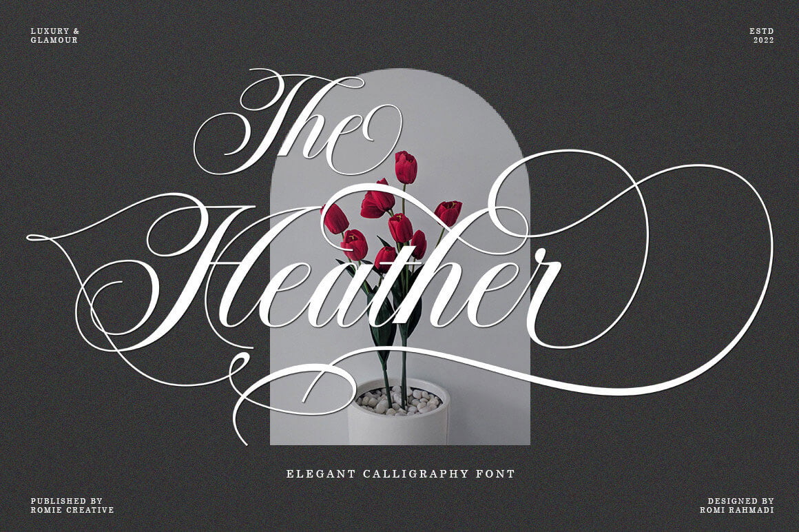 The Heather Font - Cool Fonts Guru
