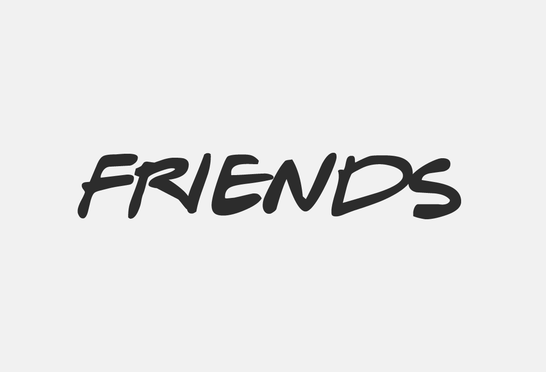 Friends Font - Cool Fonts Guru