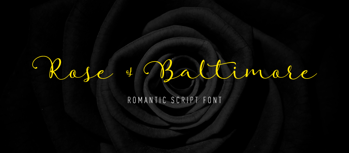 Rose of Baltimore Font - Cool Fonts Guru