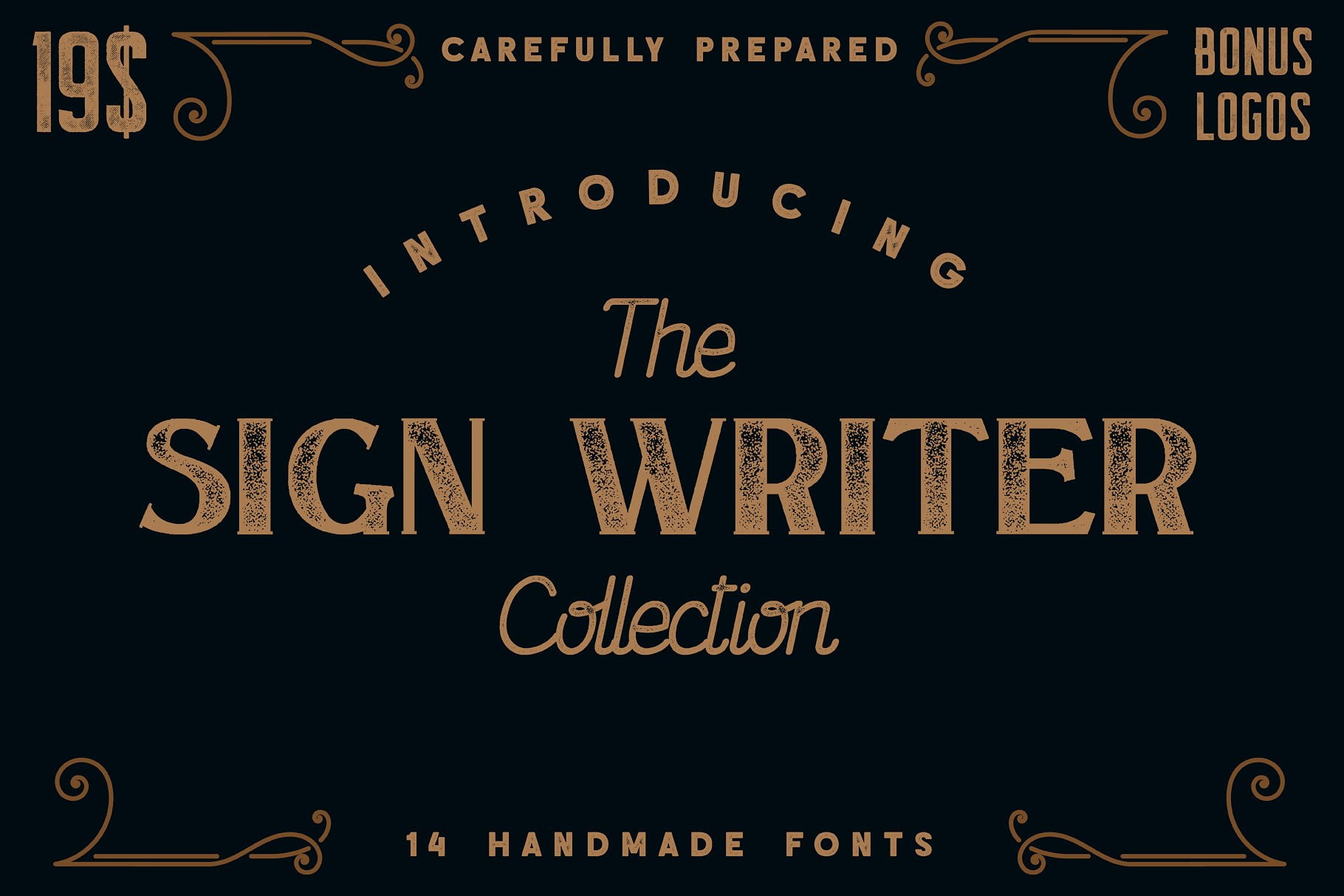 The Sign Writer Typeface Font - Cool Fonts Guru