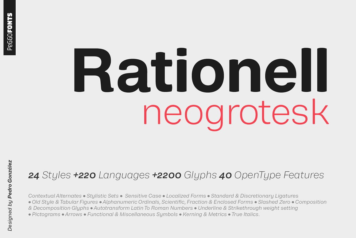Rationell Font - Cool Fonts Guru
